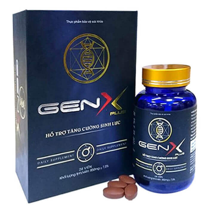 GEN X Plus Viên Uống Tăng Cường Sinh Lý Nam Giới