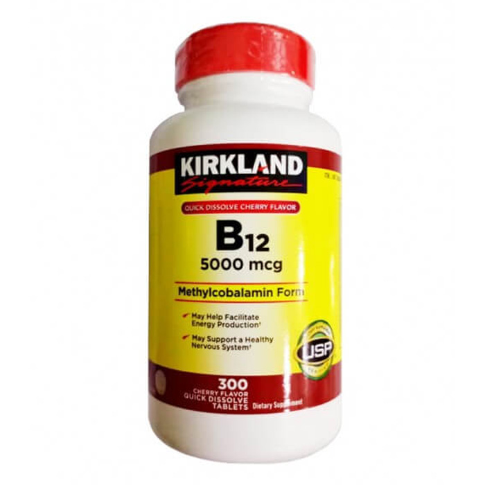 Giá Thuốc Vitamin B12 5000Mcg Kirkland Bao Nhiêu